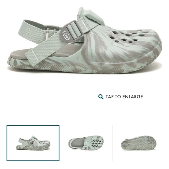 Chaco | Shoes | Chaco Womens Gray Marble Clogs | Poshmark